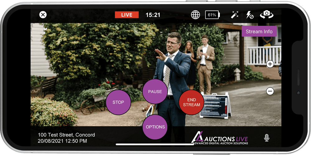 Auctions Live | Stream Only Auction Solution