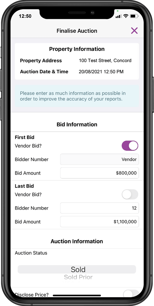 Auctions Live | Stream Only Auction Solution