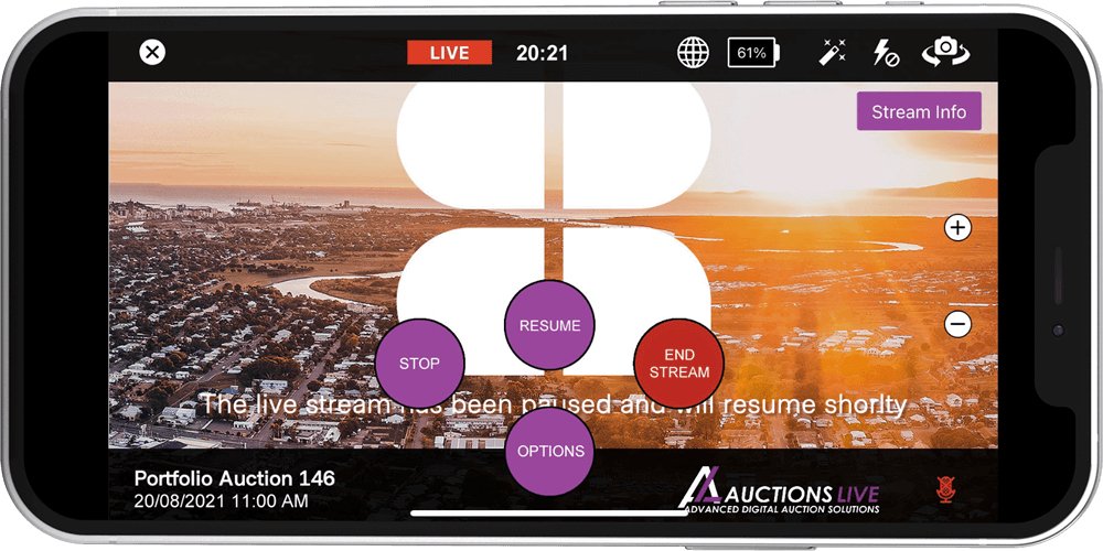 Auctions Live | Broadcaster App